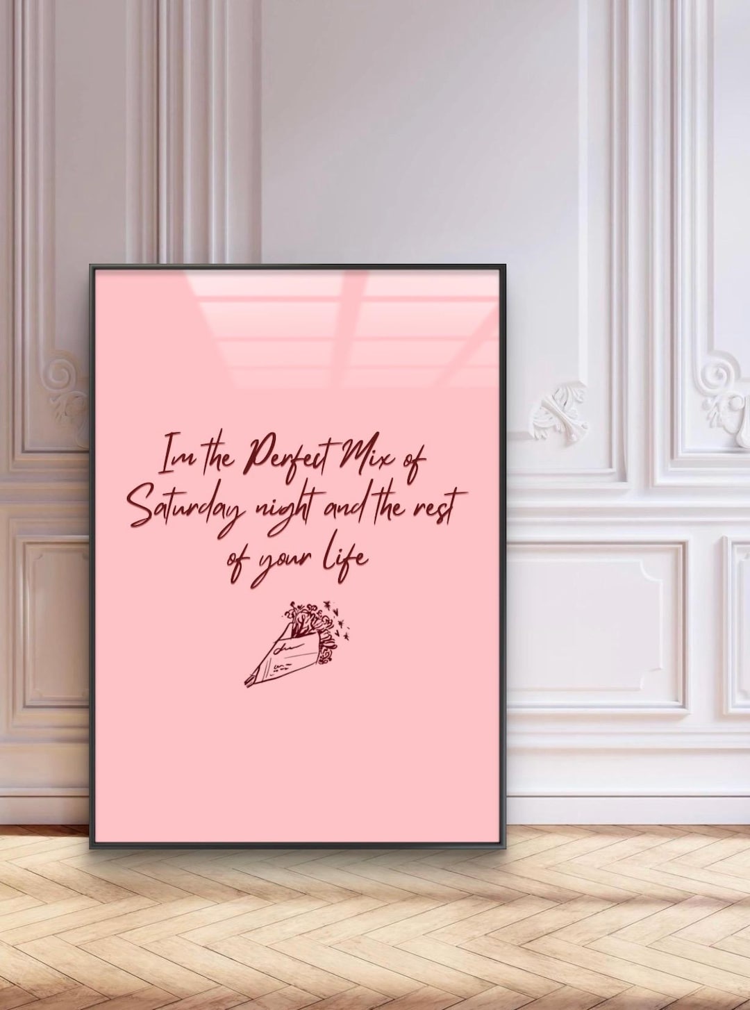 Olivia Dean Quote Poster, the Perfect Mix of Saturday Night and the ...