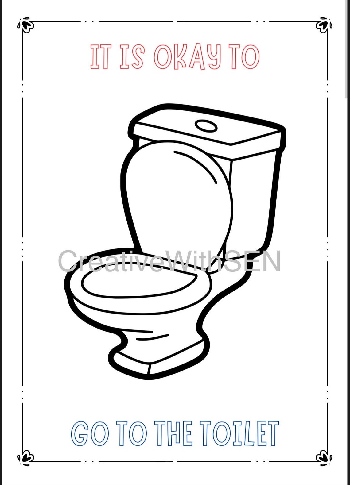Life Skills - SEN Colouring Book - Etsy