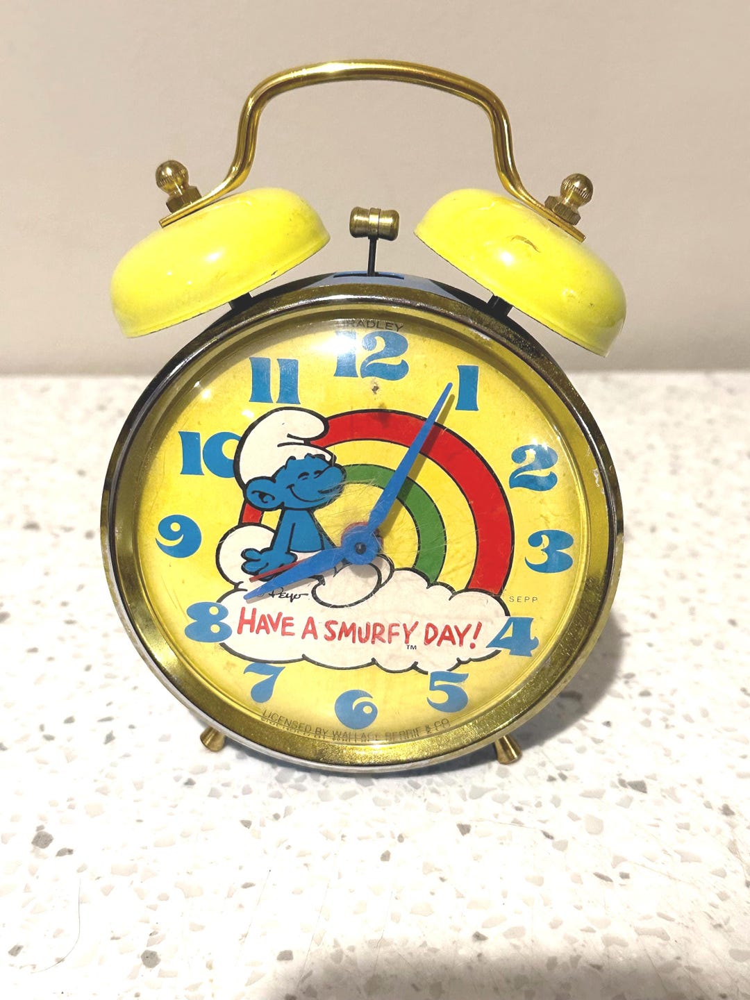Vintage 1980s Smurfs Alarm Clock *still Works! - Etsy