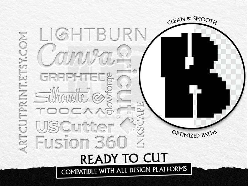 Pixel Stencil Font - Dxf, Png, Ttf, Otf, Svg: Pixelcraft Pixelated ...