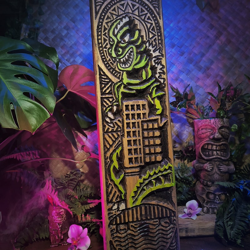 Tiki Cake Topper - Etsy