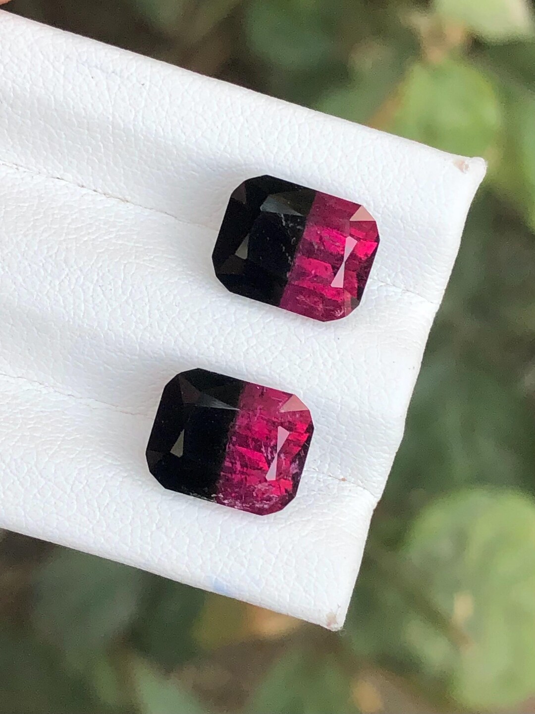 Natural Pretty Watermelon Bicolor Tourmaline - Etsy