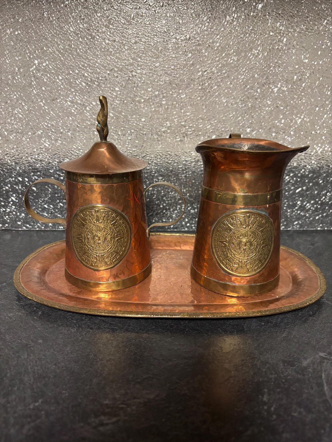 Copper Tea Set - Etsy