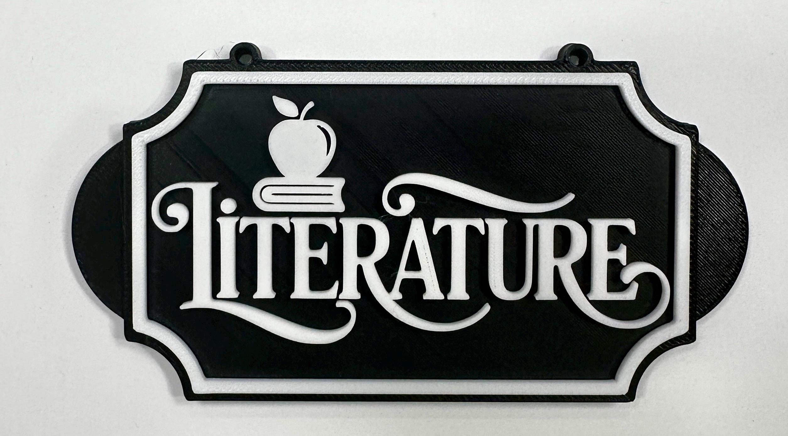 Genre Book Decor – Hang or Display on a Shelf - Etsy