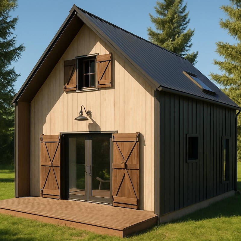 Tiny Rustic Farm House - Etsy UK
