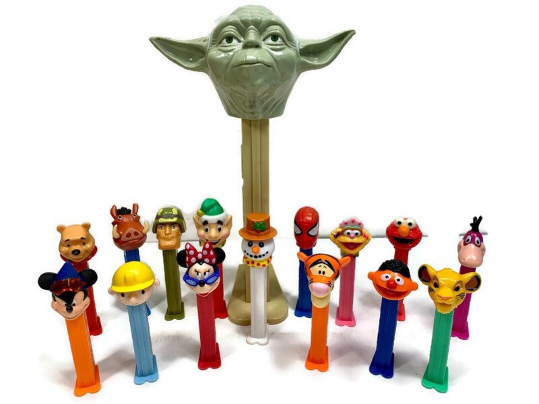 Disney Pez Dispenser Collection, Vintage Set of 16 Star Wars & Sesame ...