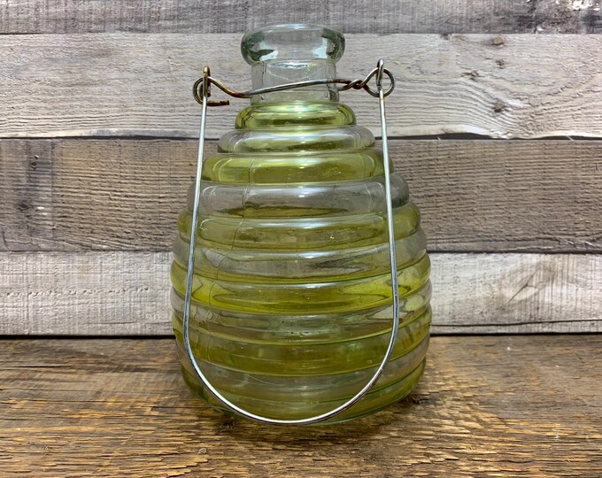 Glass Wasp Catcher, Trap for Insects, Hornets, Bugs, Vintage Garden ...