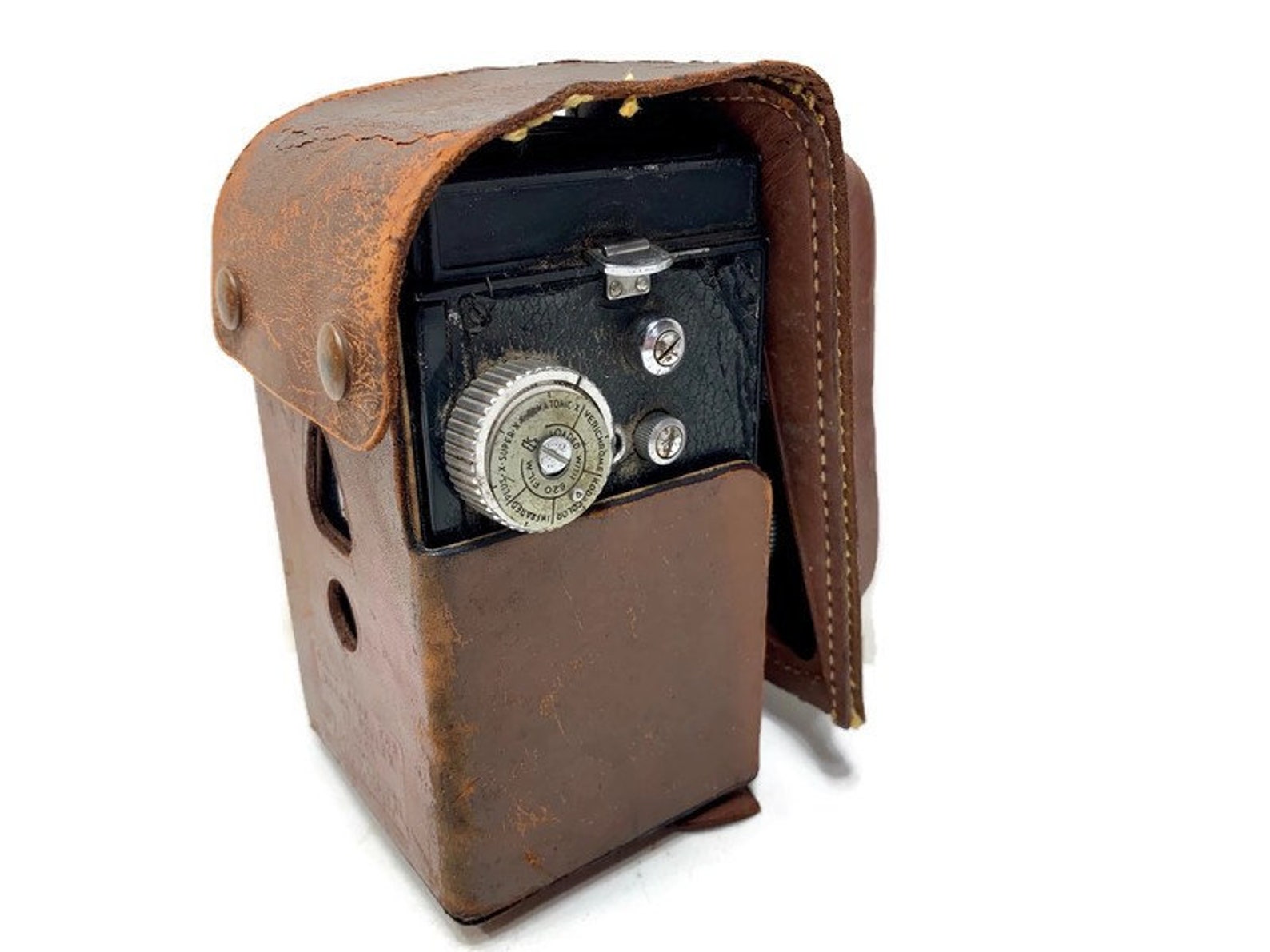 Kodak Reflex II TLR Box Camera with Leather Field Case | Etsy