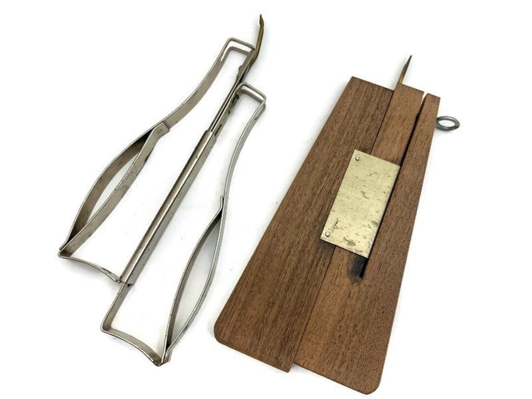 Vintage Rug Hooking Shuttles: Wood & Metal Weaving Tools - Etsy