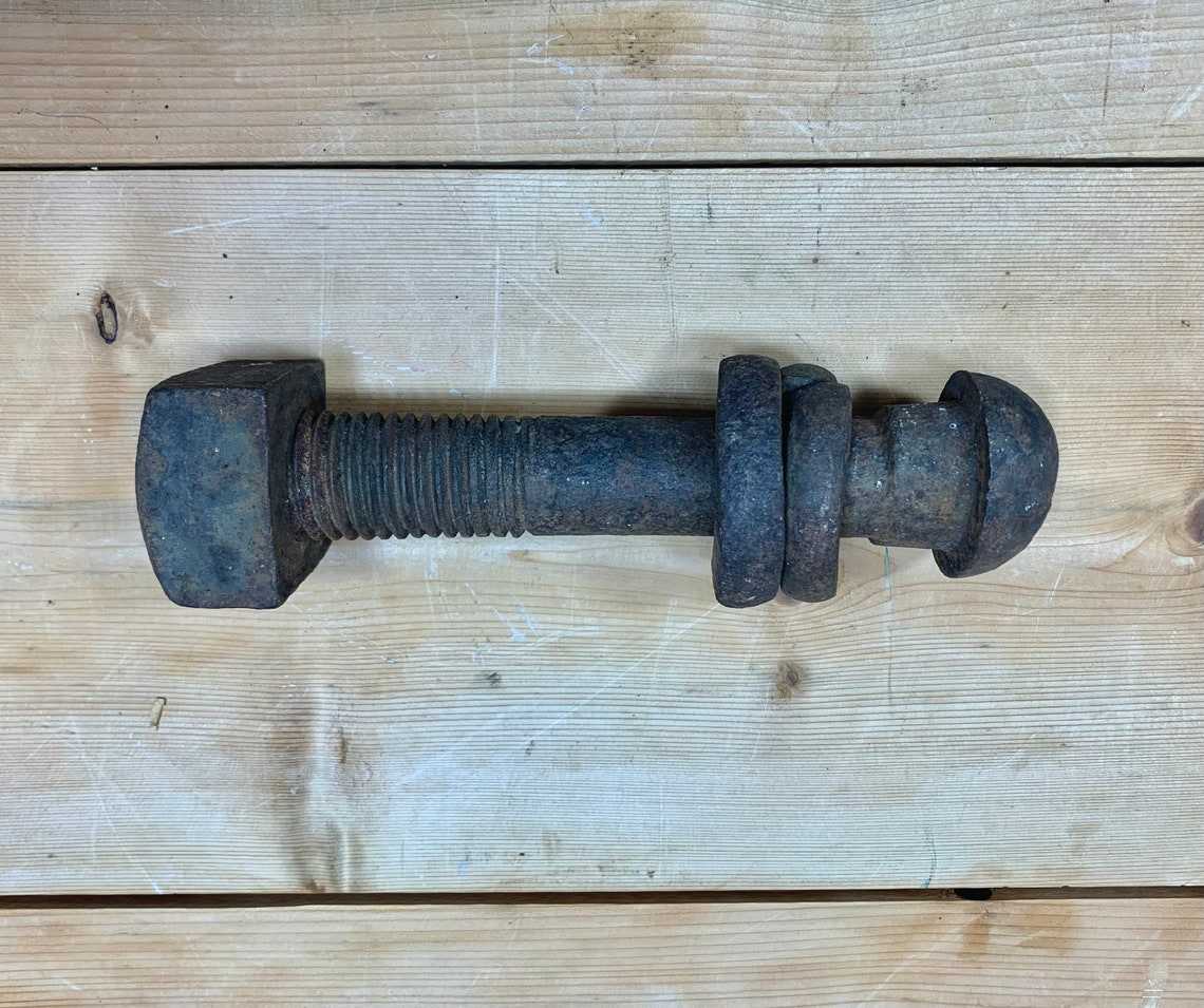 Antique Railroad Bolts & Spikes Vintage Blacksmith Hardware - Etsy