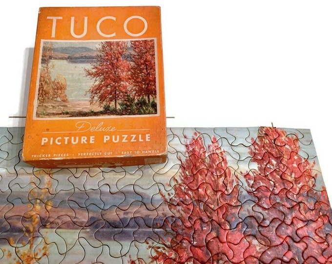 Vintage Jigsaw Puzzle, Tuco Deluxe Picture Puzzle, Tuco Workshops ...