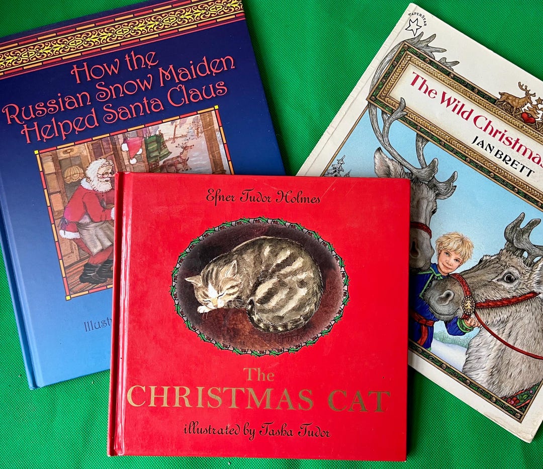 3 Christmas Books, Vintage Holiday Classics for Children & Families - Etsy