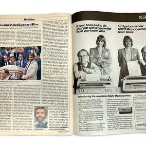 Time Magazine, Ronald Reagan why is This Man so Popular July 7, 1986 ...