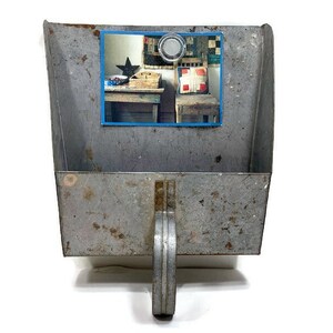 Vintage Dust Pan for Repurposing, as Memo Board, Christmas Decor ...