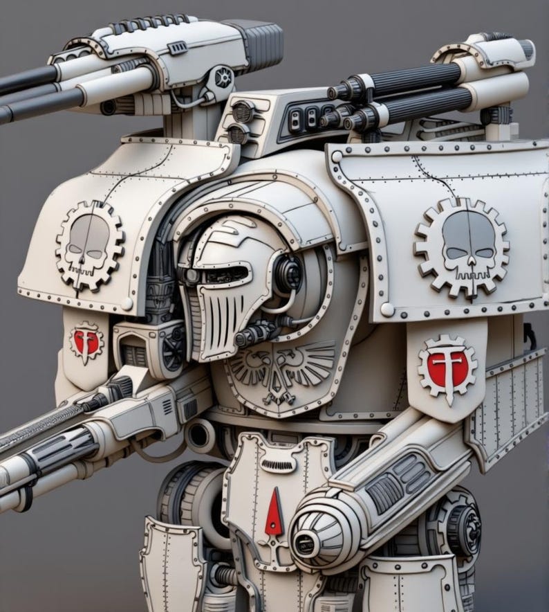 War Master Mech STL File - 3d Printable Tabletop Wargame Model - Etsy ...