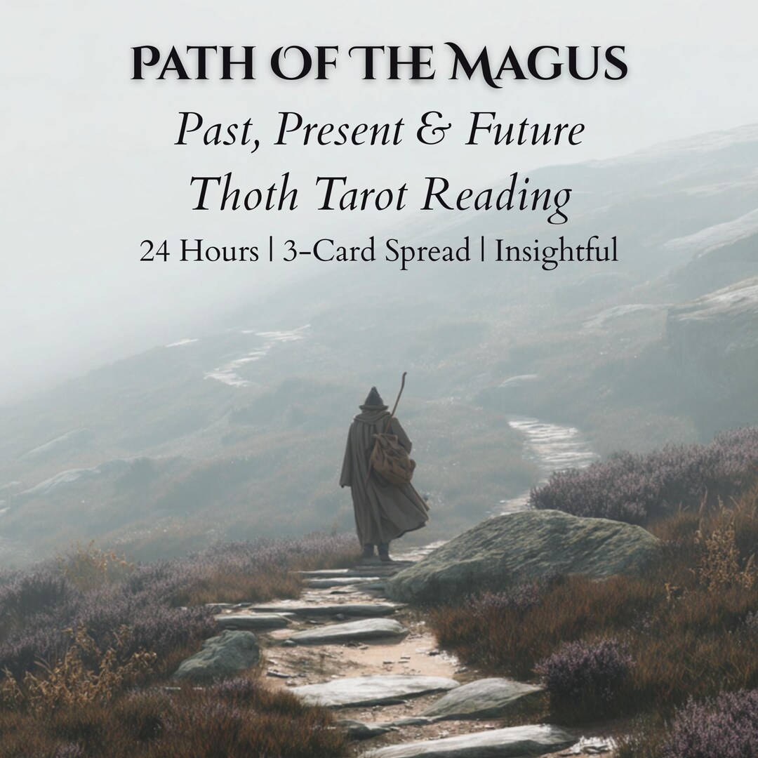 Past Present Future Thoth Tarot Reading: Path of the Magus 3-card ...