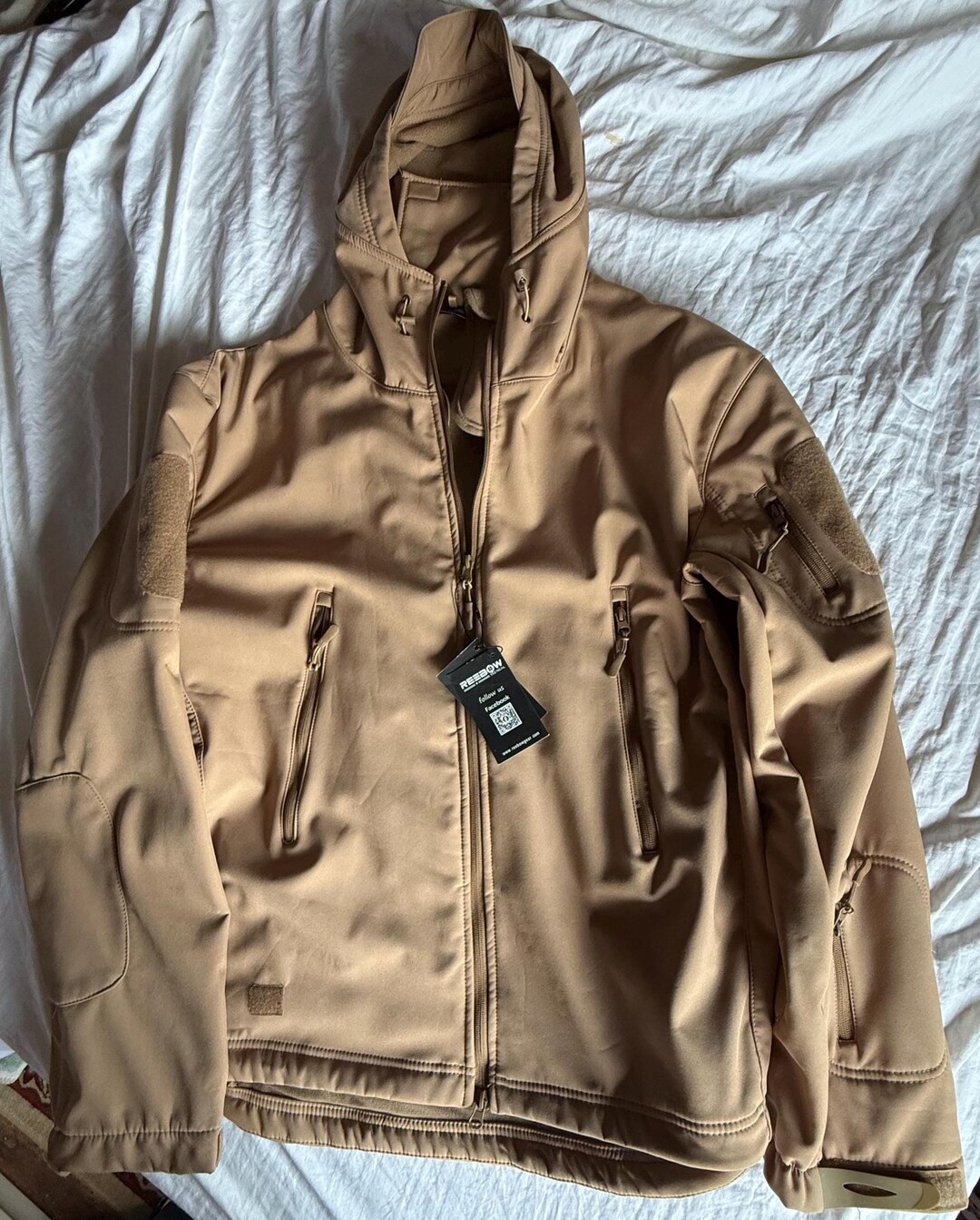Men's Tactical Hooded Jacket - Reebow - Size 3XL - Etsy
