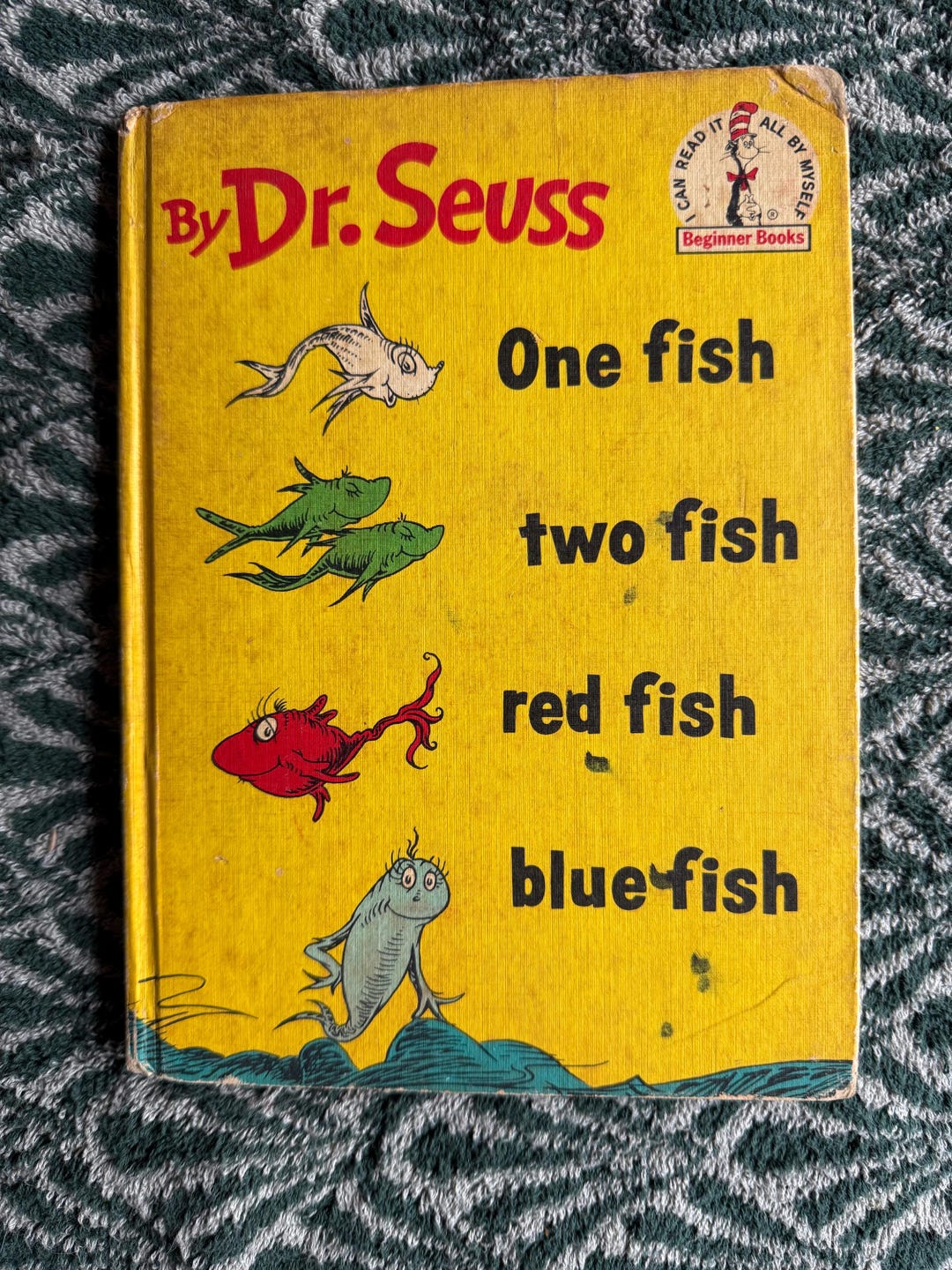 Vintage 1960 “one Fish Two Gish Red Fish Blue Fish by Dr. Seuss. Very ...