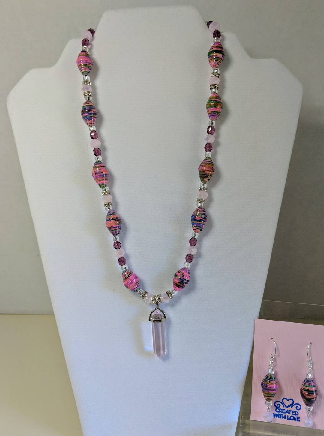 Rose Quartz Chakra Dagger - Etsy