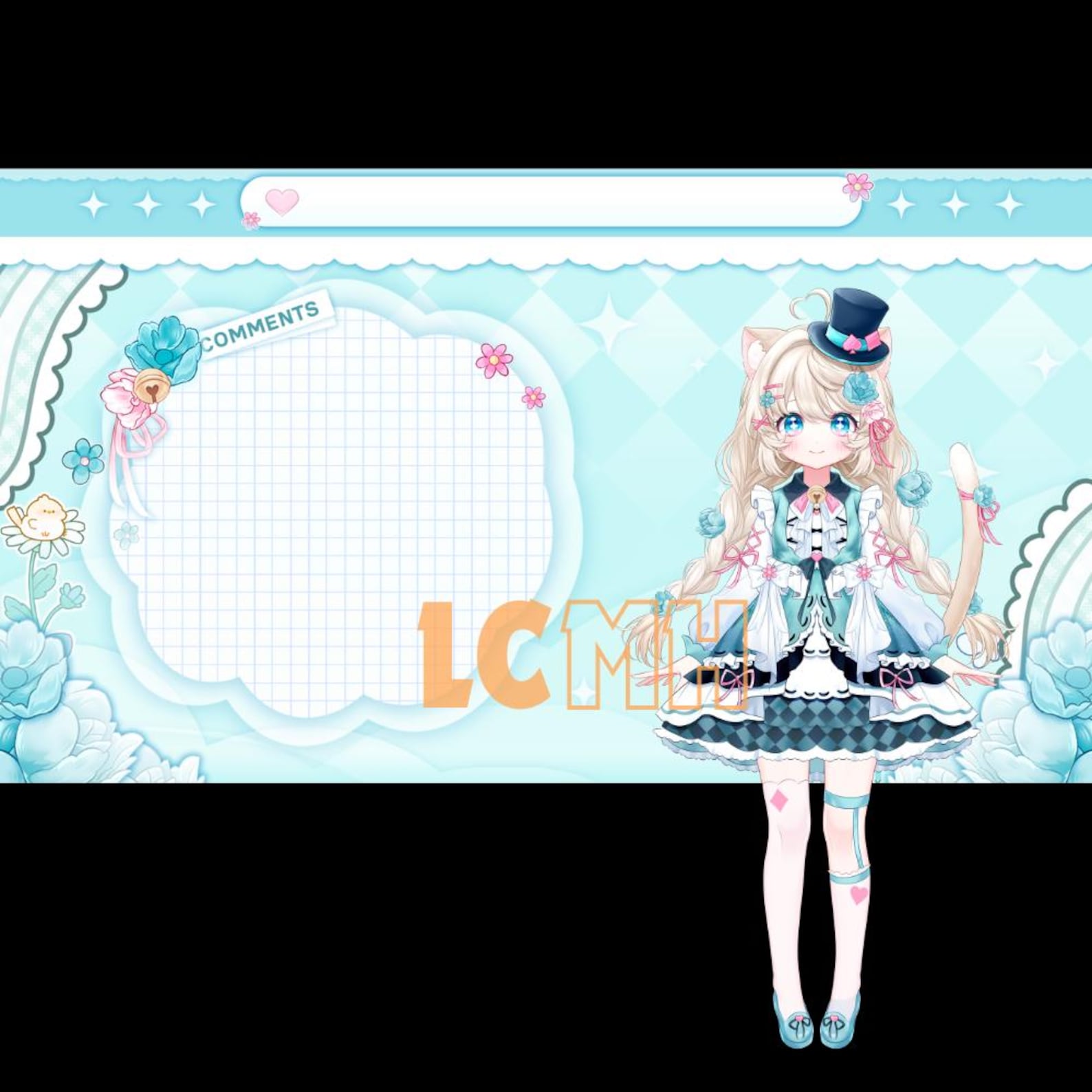LIVE 2D Model Flower Bud Vtuber Model for Sell [premade Vtuber Model ...