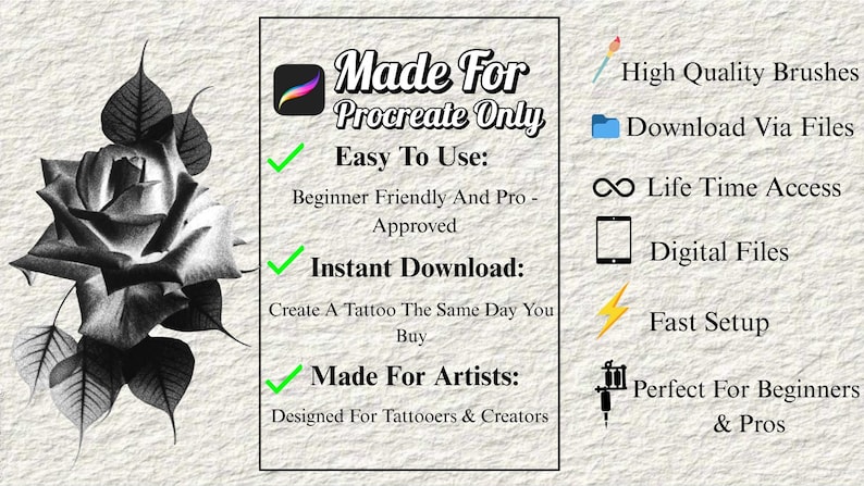 Realism Tattoo Stencil Pack | Tattoo Bundle | Tattoo Brush | Tattoo ...