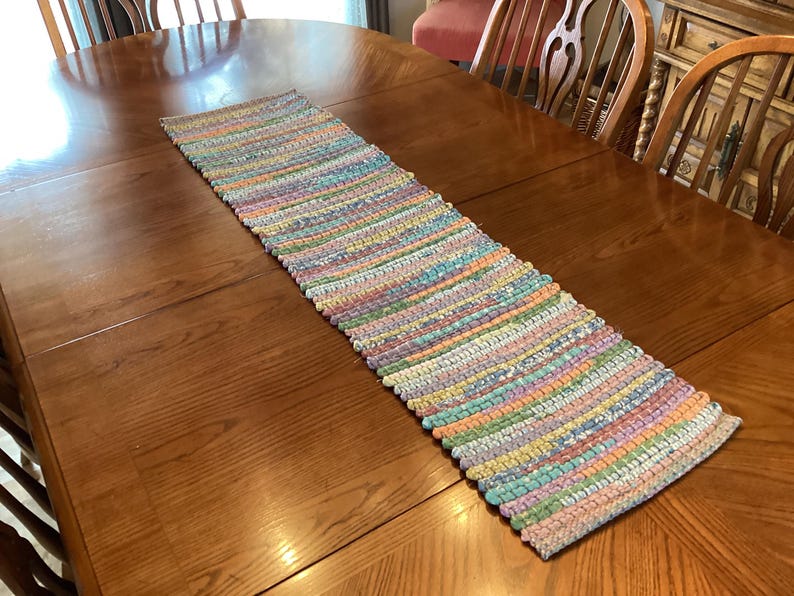 Set of 2 Handwoven Placemats With Matching Table Runner - Multiple ...