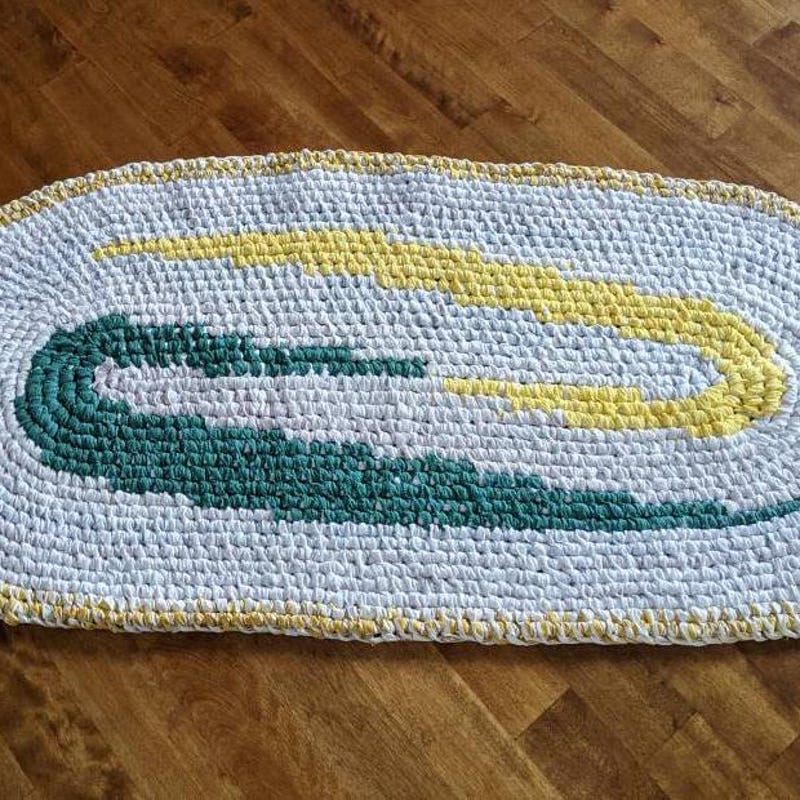 Toothbrush Rag Rug - Etsy