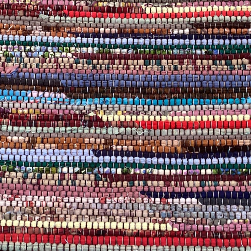 Loom Woven Rag Rugs - Etsy