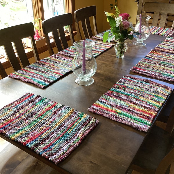 Bright Placemats - Etsy