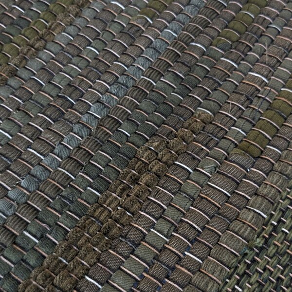 Dark Green Rug - Etsy