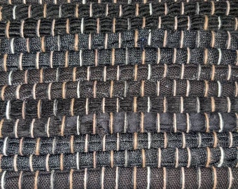 Black Rag Rug - Etsy