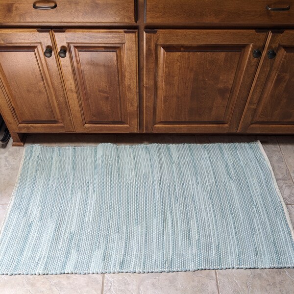 Teal Rug - Etsy