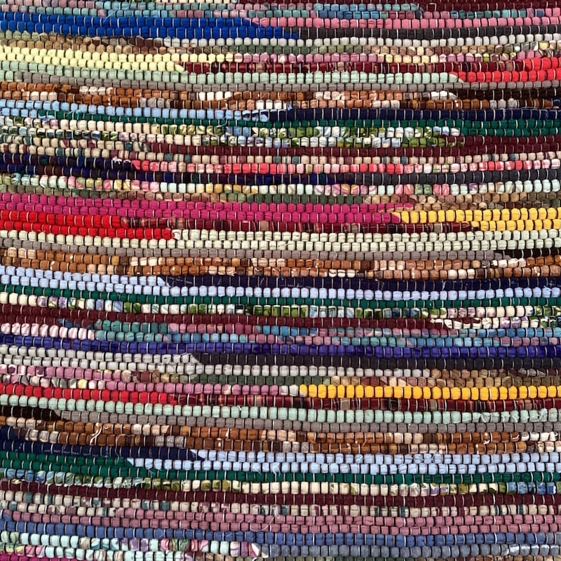 Rag Rug Runner - Etsy