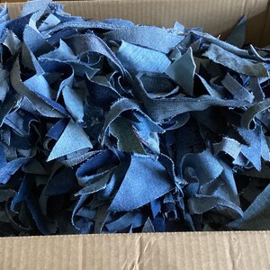 Blue Jean Denim Confetti: Rustic Party Decor, Wedding Crafts & Junk ...