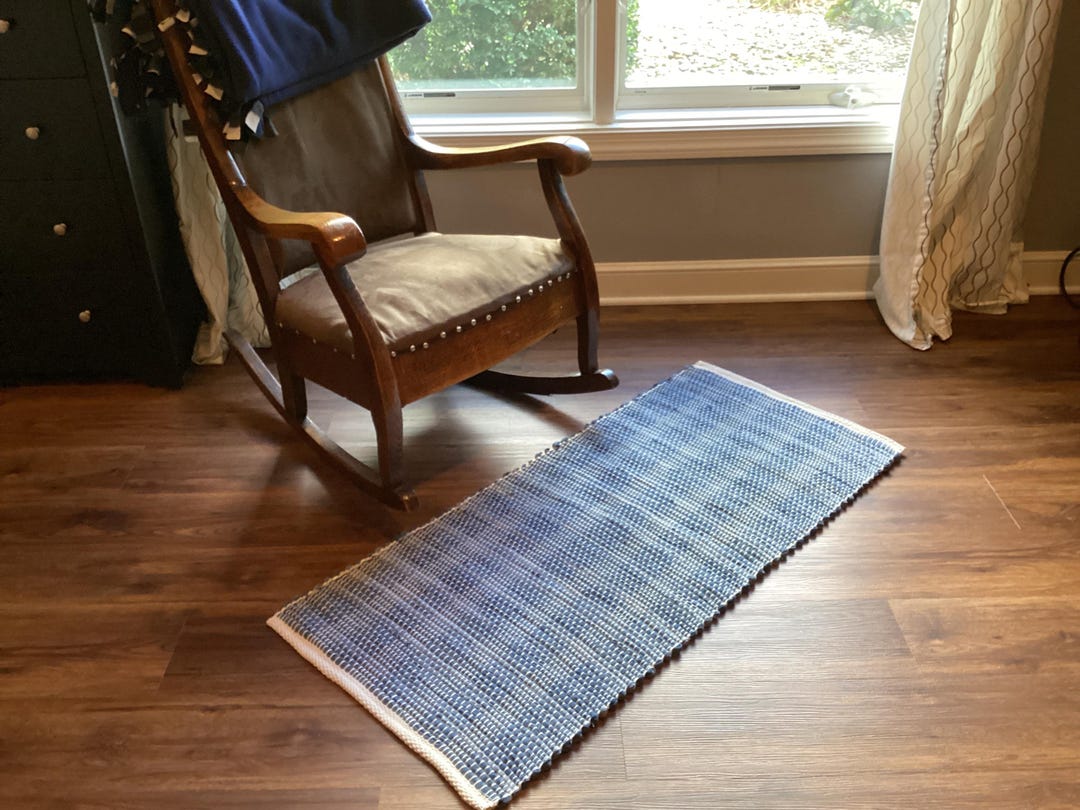 22 Inch Wide Woven Denim Rug From Blue Jeans - Multiple Sizes Available ...