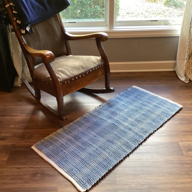 Denim Rug - Etsy
