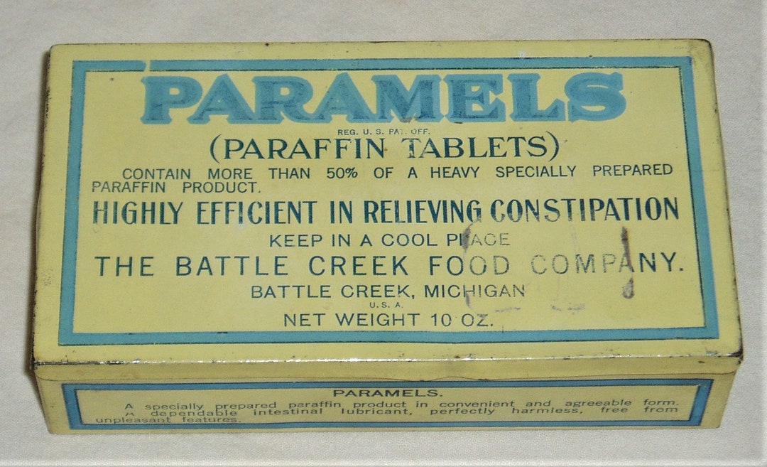 Vintage Tin, Paramels Paraffin Tablets - Etsy