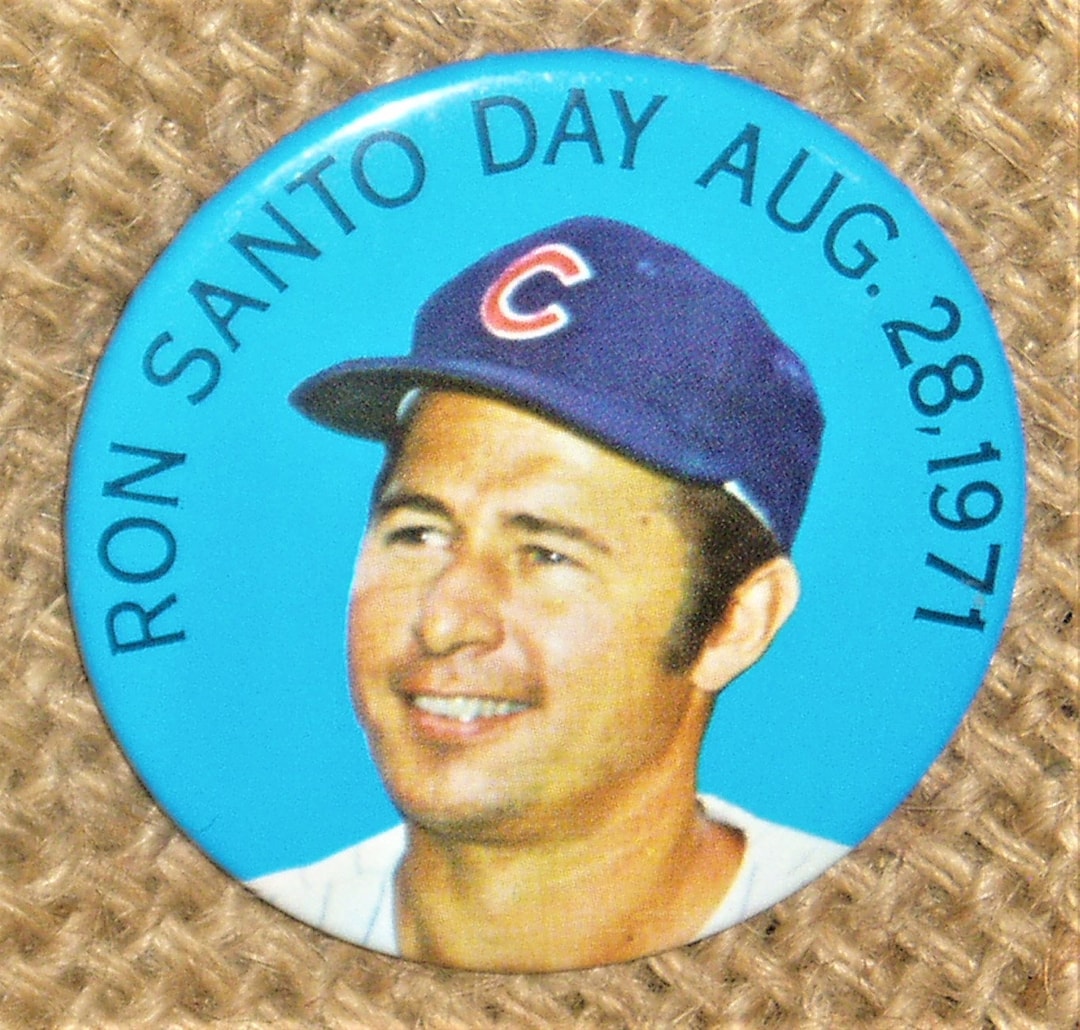 Vintage Baseball Pinback, Ron Santo Day - Etsy