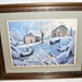Framed Autographed Print, Patrick J. Costello, Winter Scene - Etsy