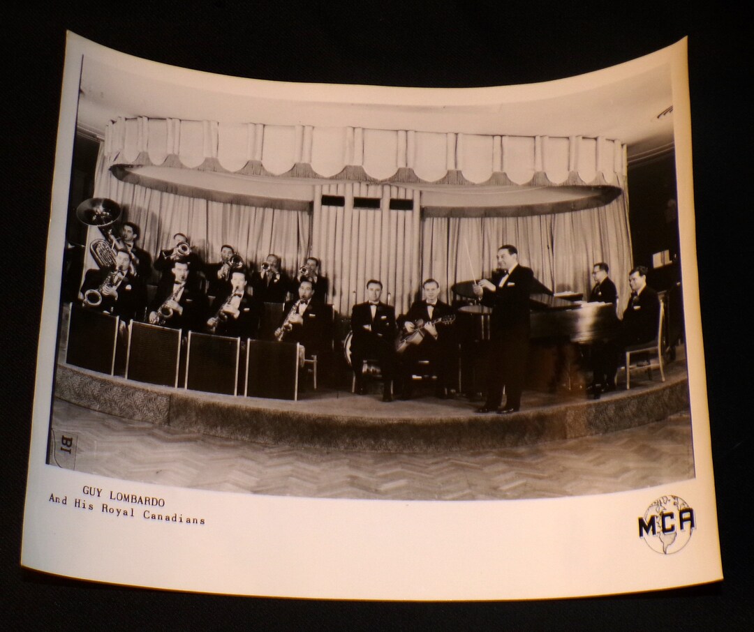 Guy Lomardo and His Royal Canadians, Studio Photo 8 X 10 - Etsy