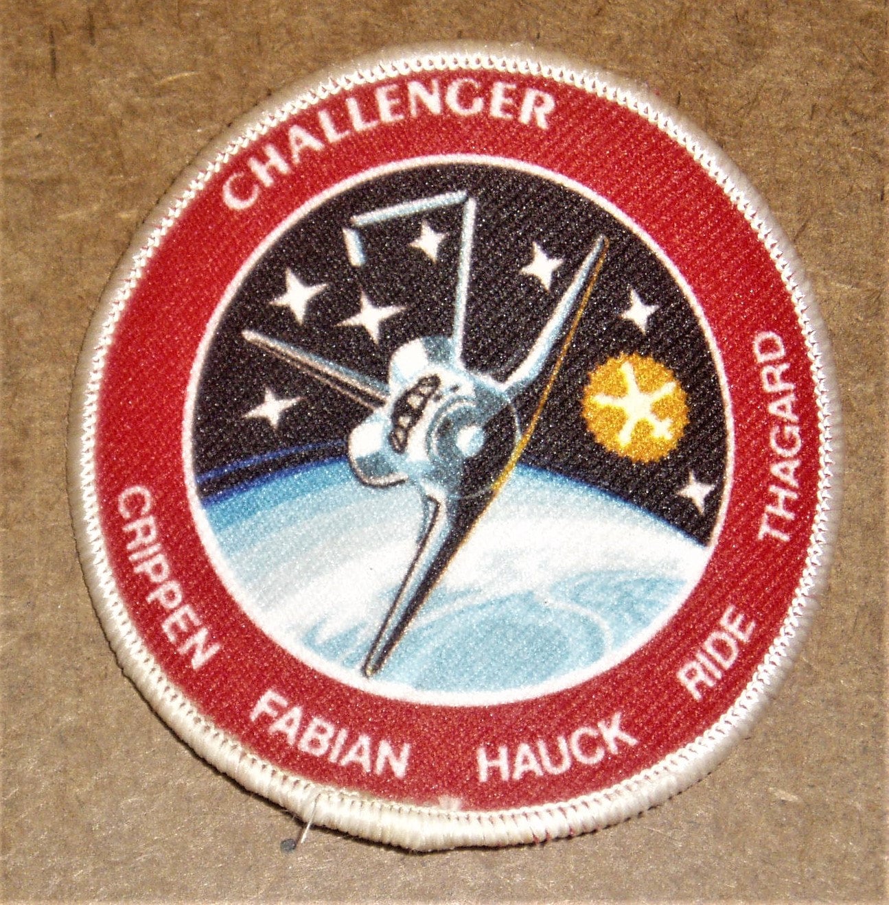 Nasa Patches Challenger Ride