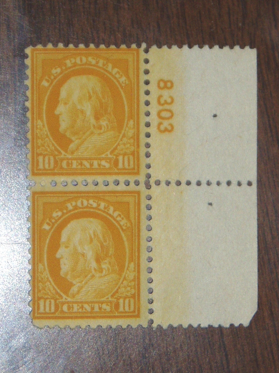 Sale 50% OFF USA Postage Stamp 510 Pair 10c Yellow | Etsy