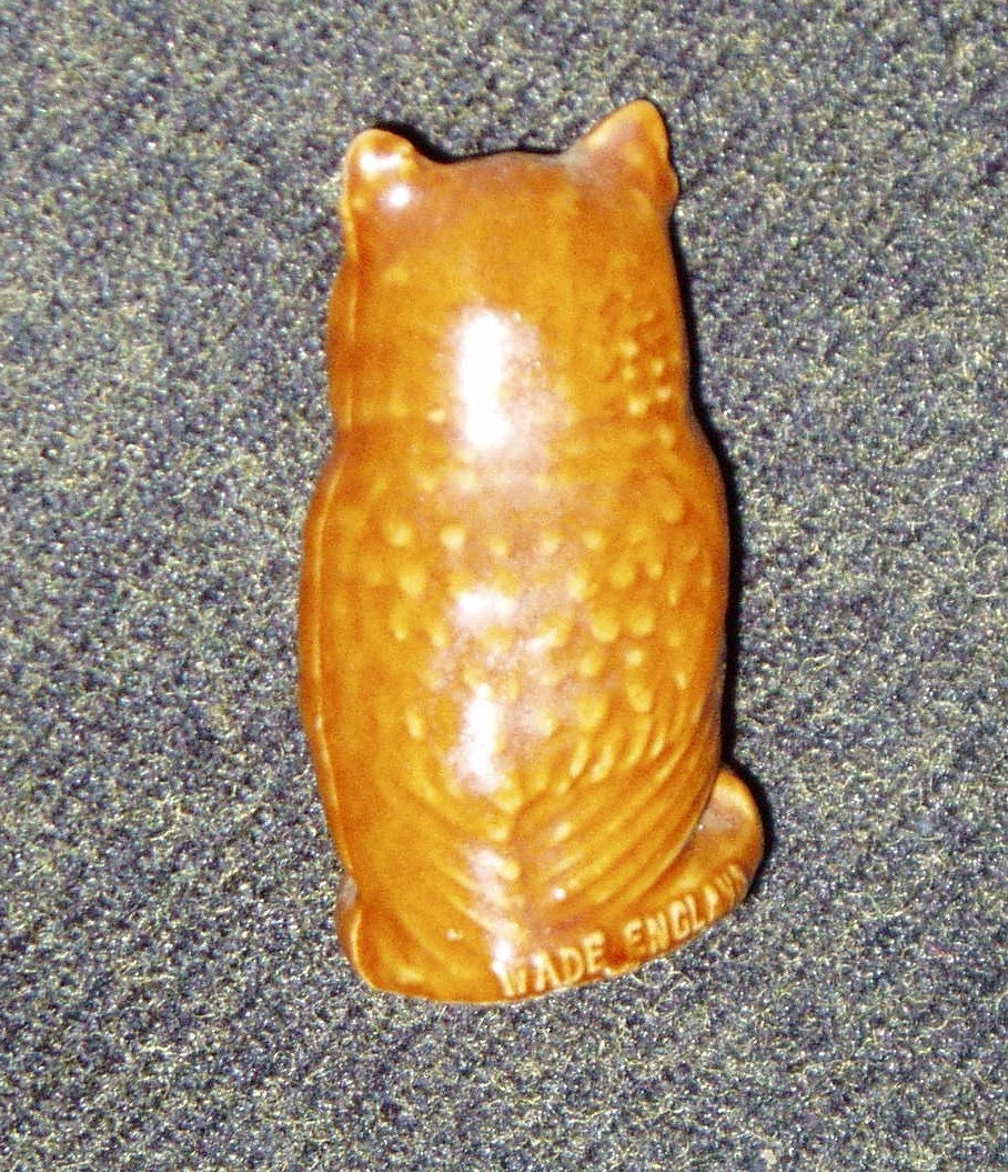 Wade Pottery Whimsy Barn Owl 1970s - Etsy