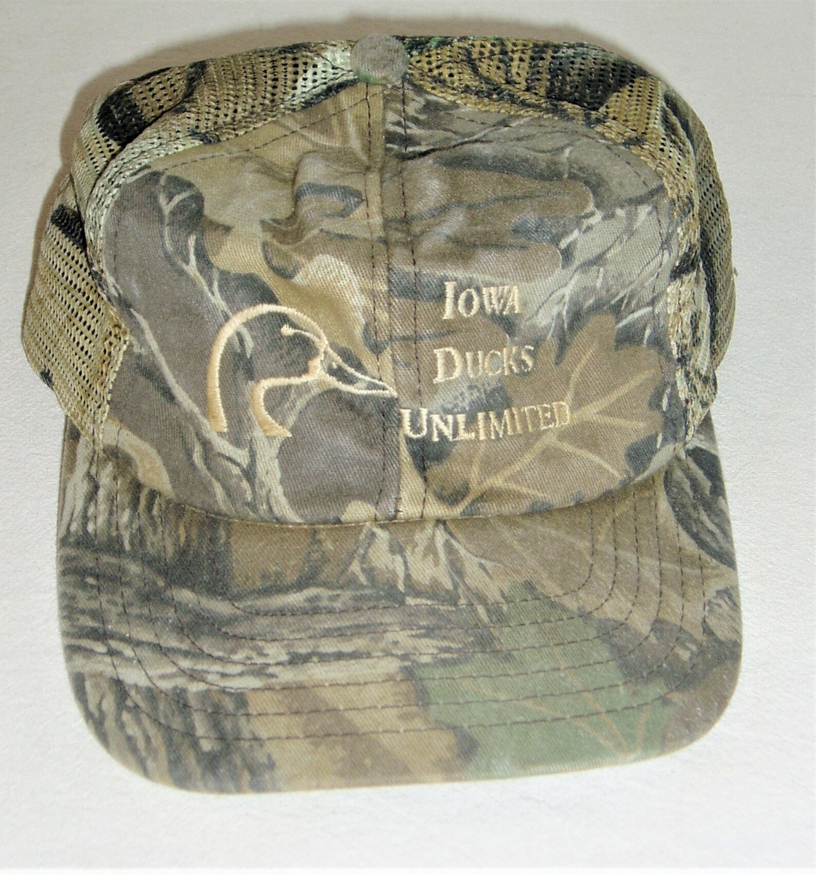 Cap Iowa Ducks Unlimited Camo Truckers Mesh Adjustable - Etsy