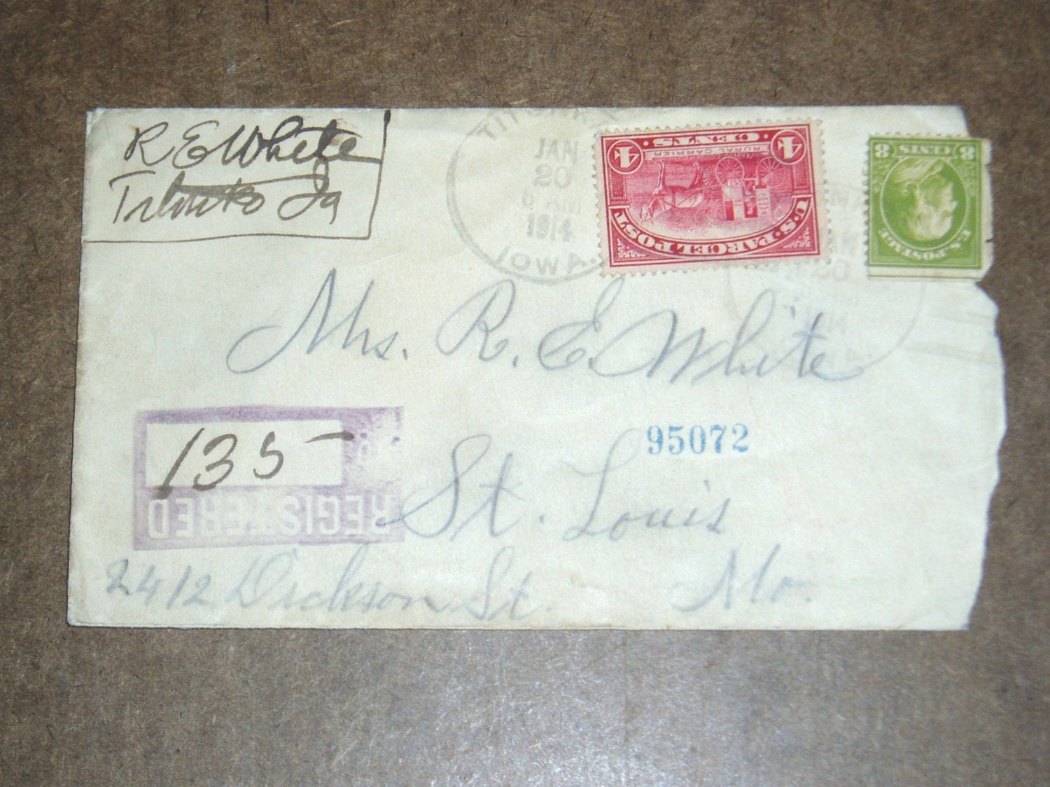 Parcel Post Envelope