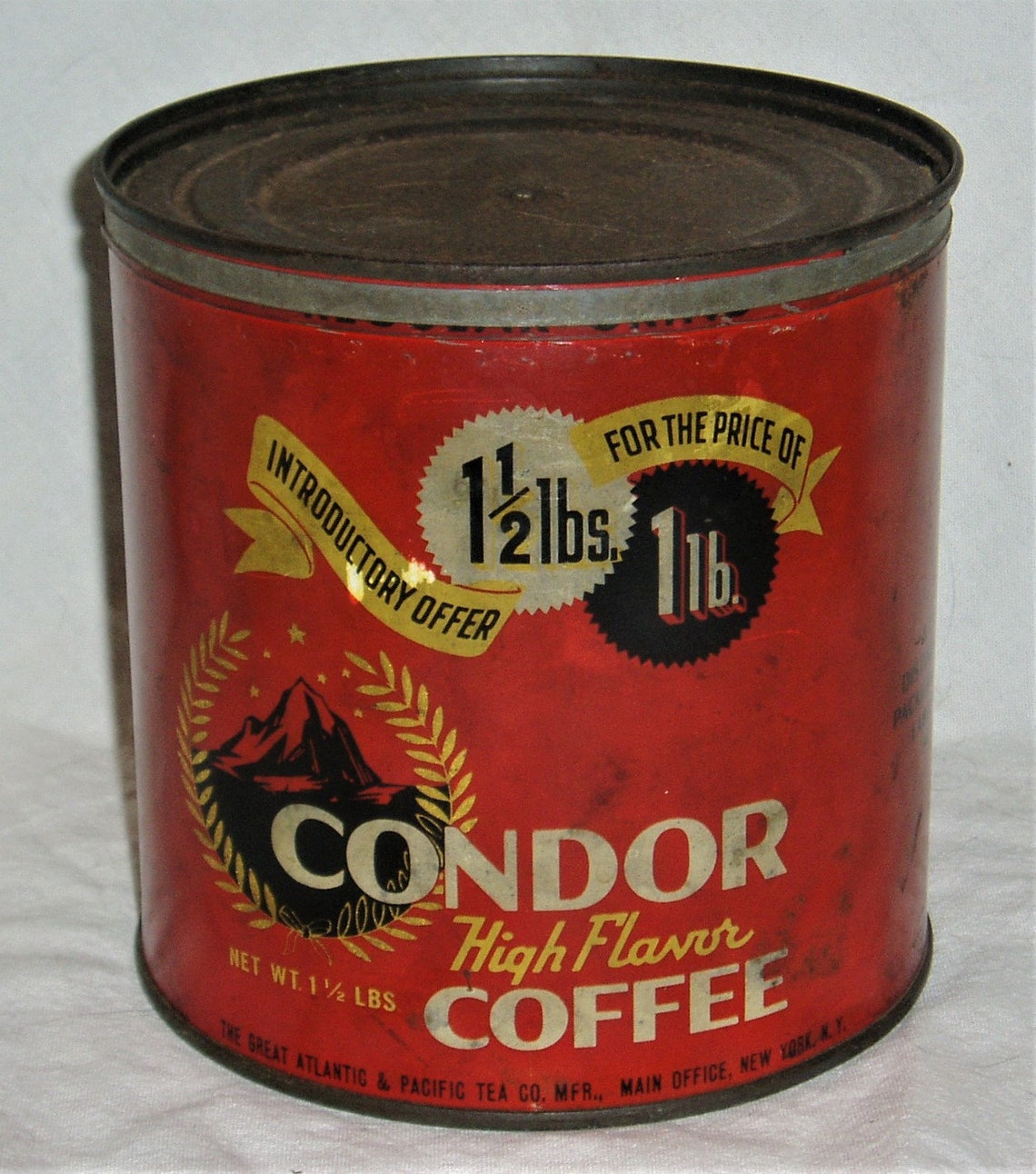 Condor Coffee Can Introductory Offer - Etsy