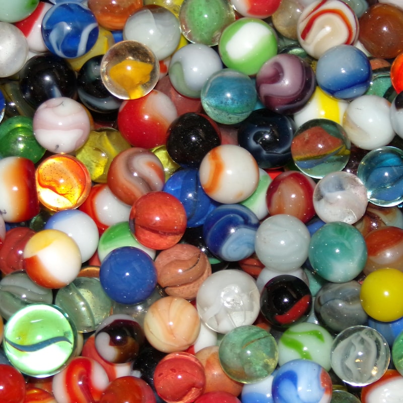 Agate Marbles Vintage - Etsy