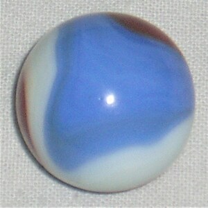 Akro Agate Shooter Marble, Patriot 27/32", Mint Minus, Free USA ...