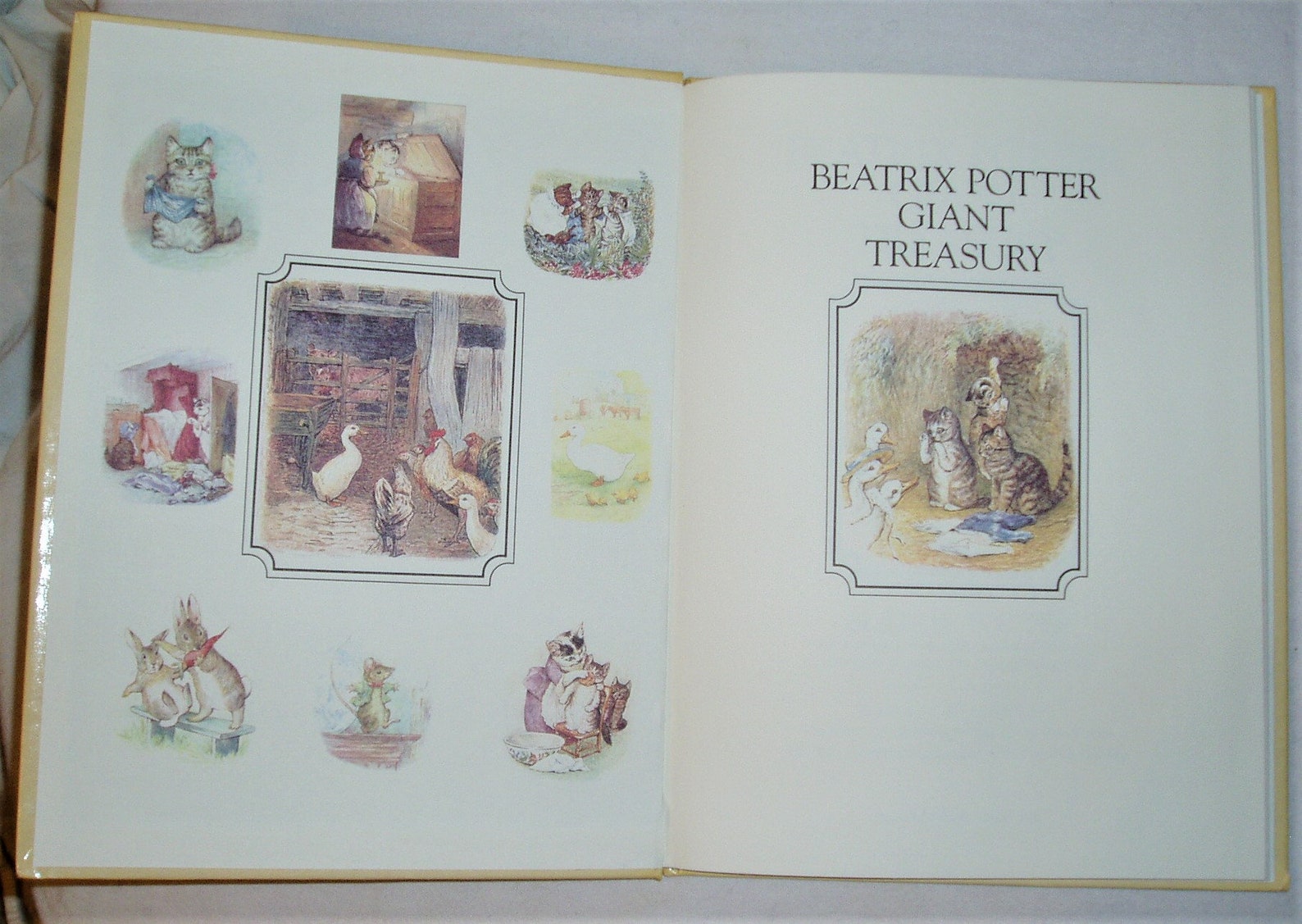 Beatrix Potter Giant Treasury Children's Book - Etsy