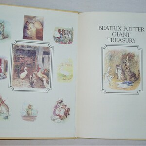 Beatrix Potter Giant Treasury, Children's Book - Etsy